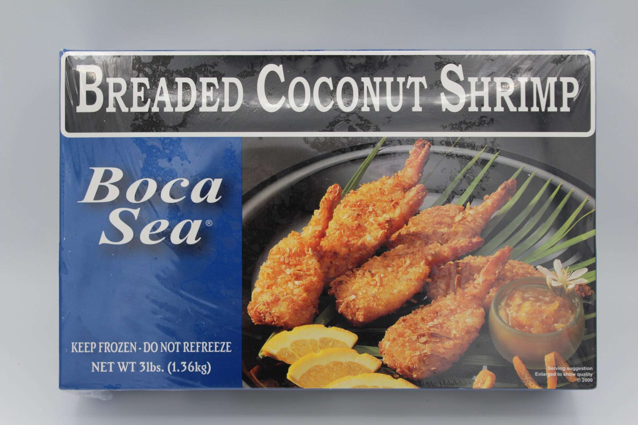 Frozen Coconut Breaded Shrimp - 3 Lbs. Case - Hopkins Seafood